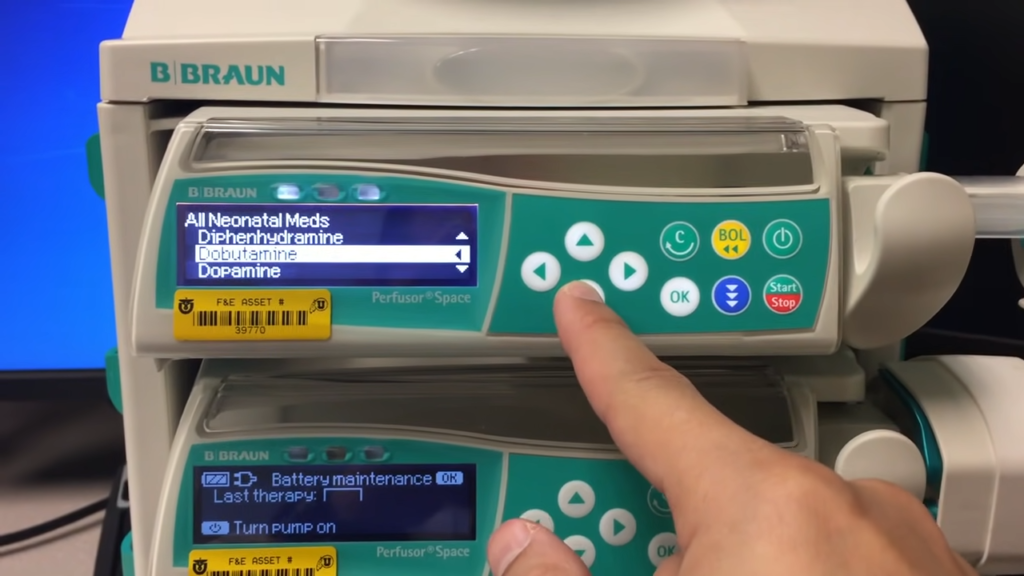 B BRAUN Perfusor Space Syringe Infusion Pump(x4) + Charging Station