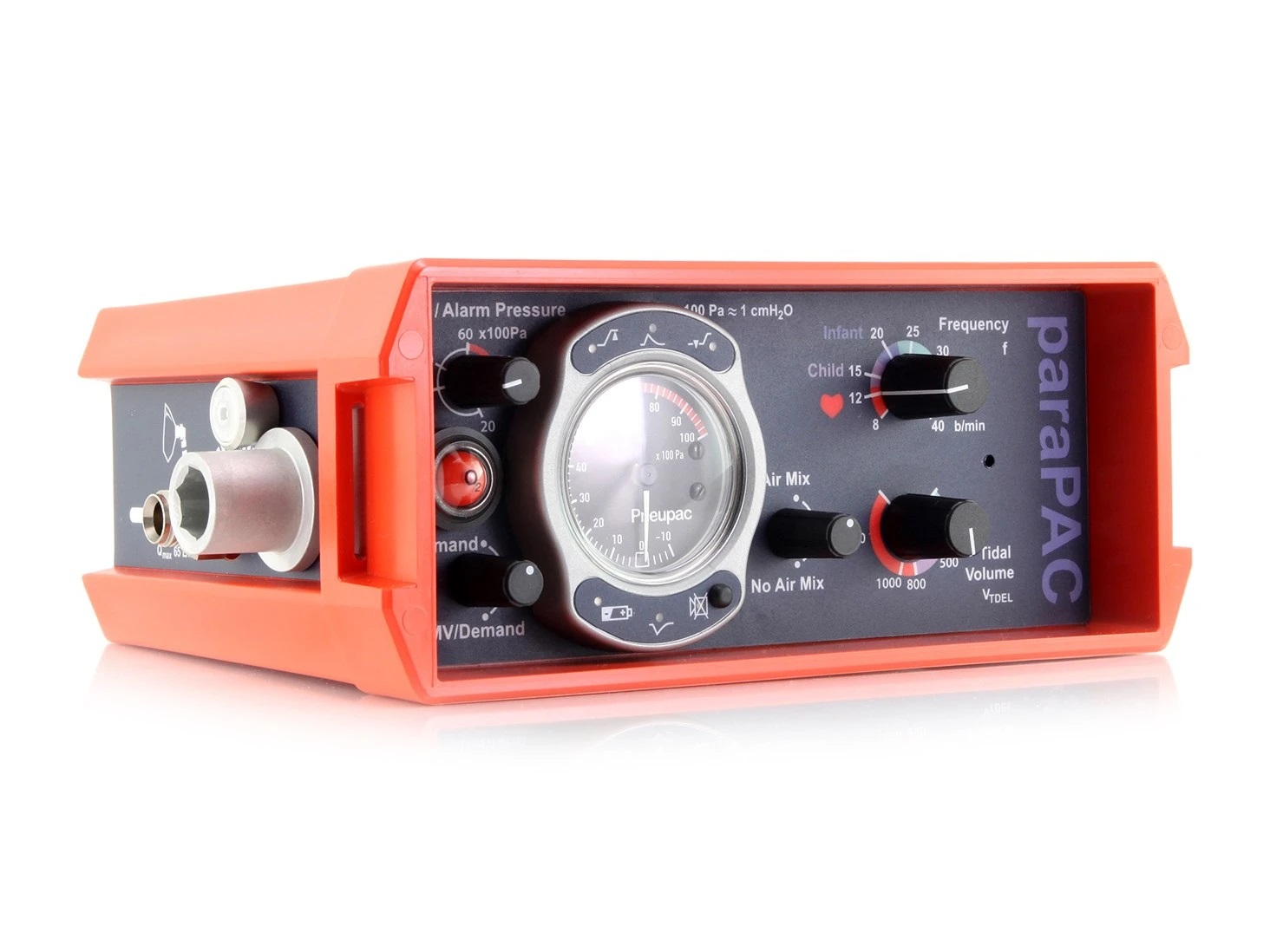 PNEUPAC Parapac 200D Ventilator (Refurbished) - Diac Medical