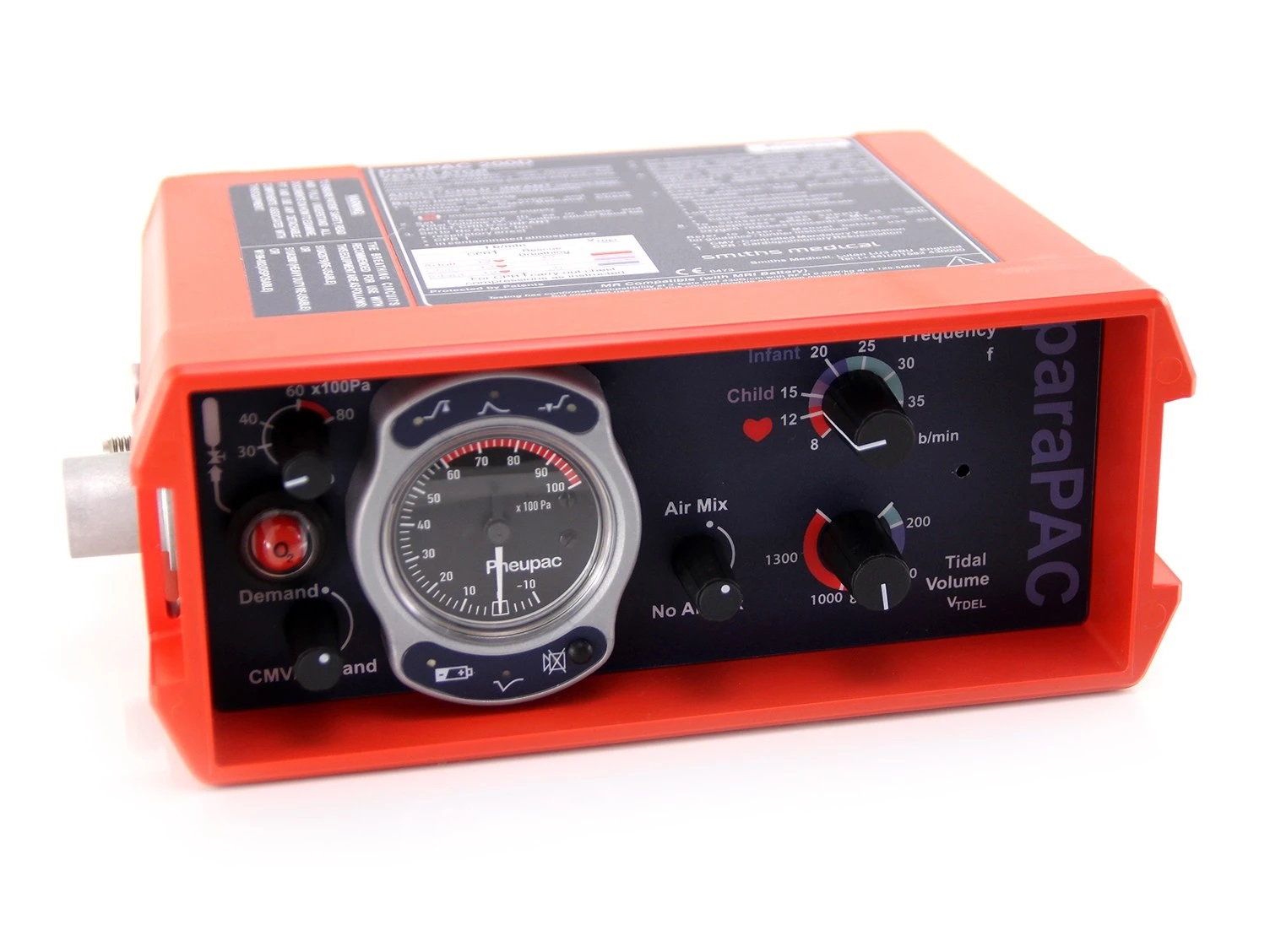 PNEUPAC Parapac 200D Ventilator (Refurbished) - Diac Medical