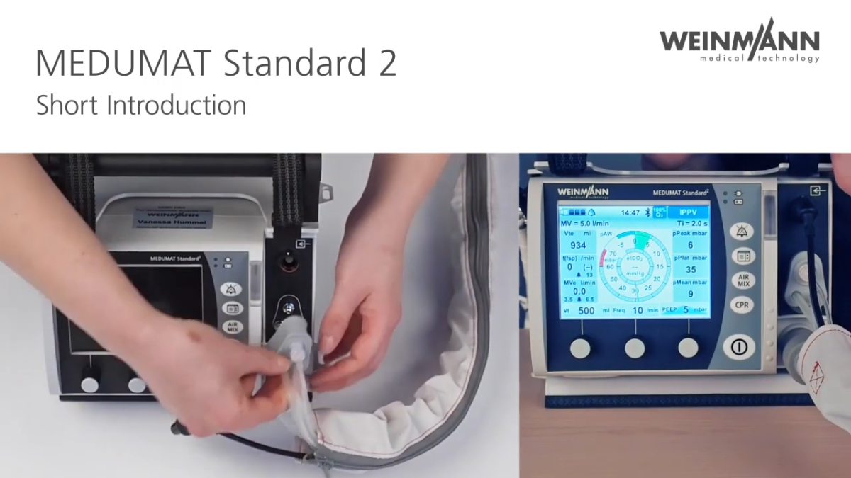 WEINMANN Medumat Standard 2 | on Lifebase 1 - Diac Medical