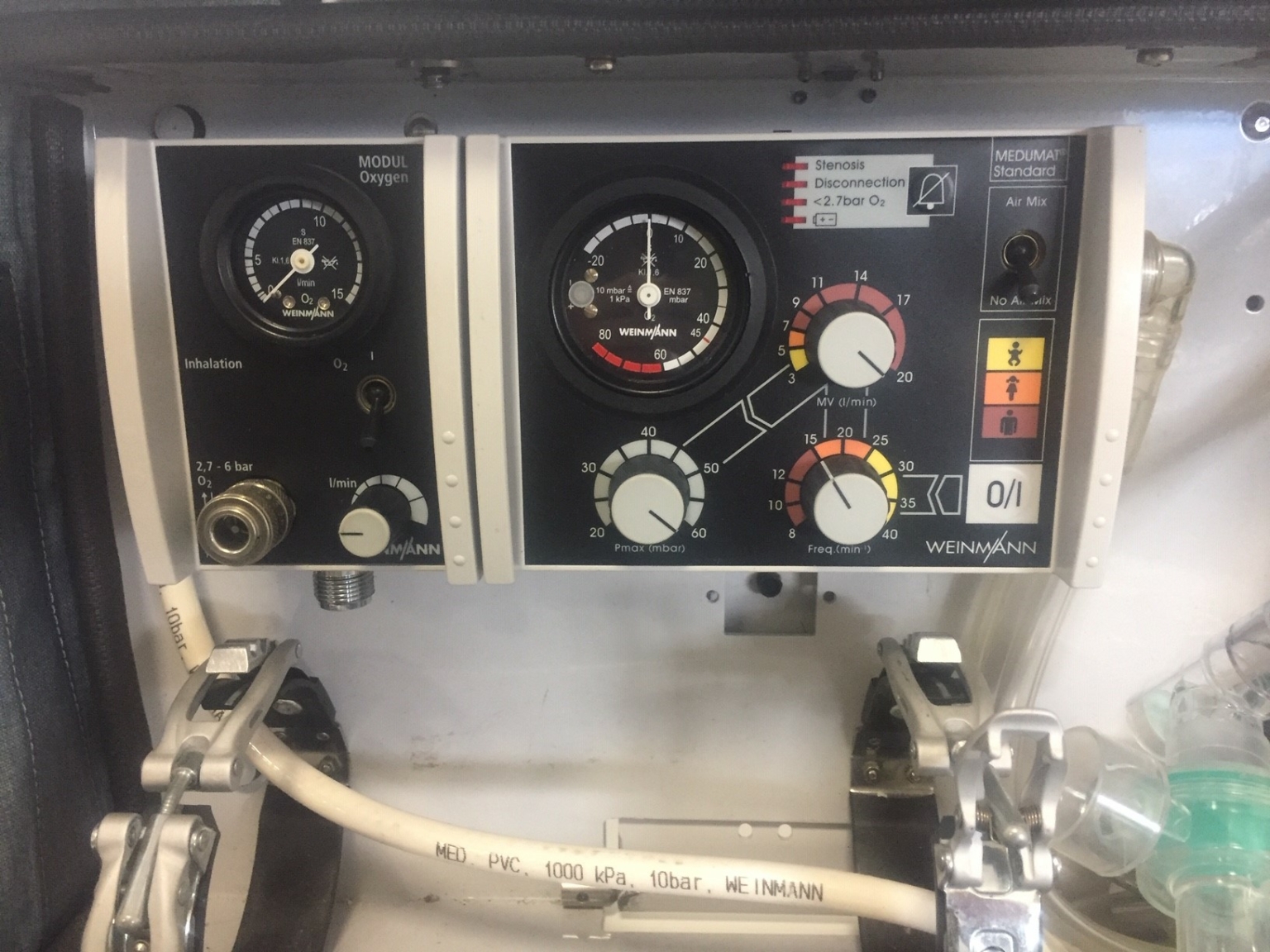 WEINMANN Medumat Standard A + Modul Oxygen | on Lifebase 3