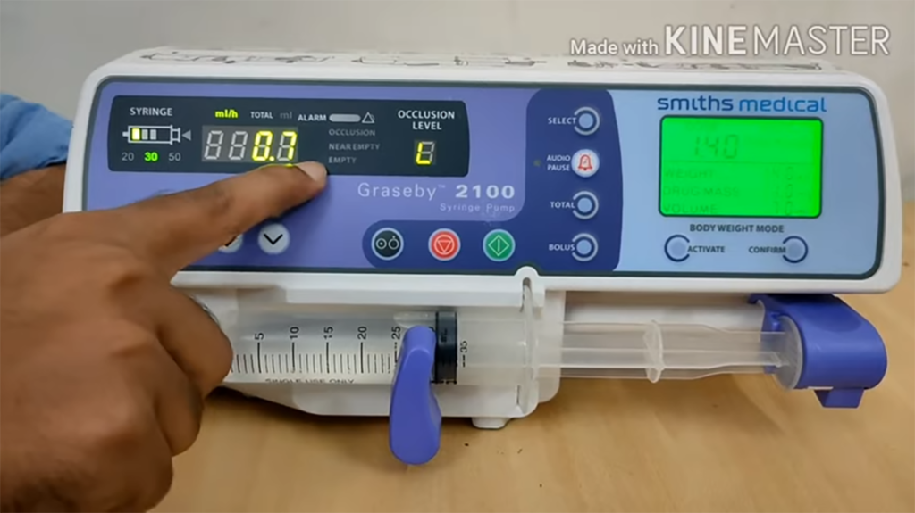 Smiths Medical Graseby 2100 Syringe Pump (New) - Diac Medical